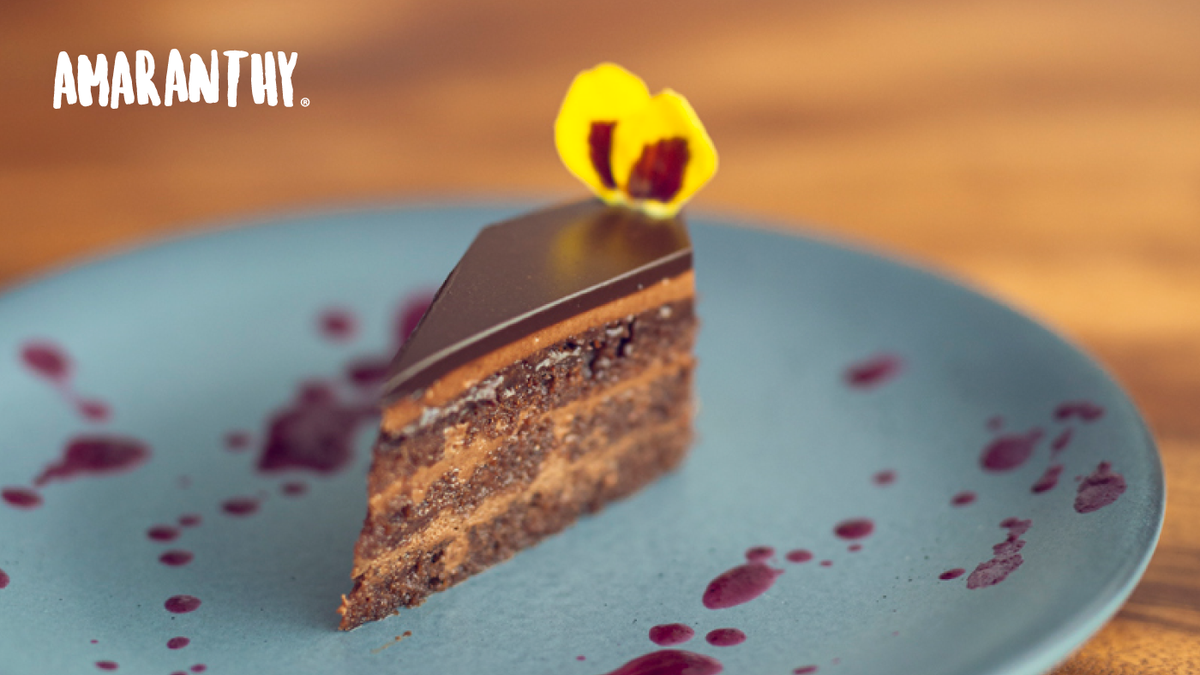 AMARANTH DARK CHOCOLATE FUDGE CAKE – Amaranthy