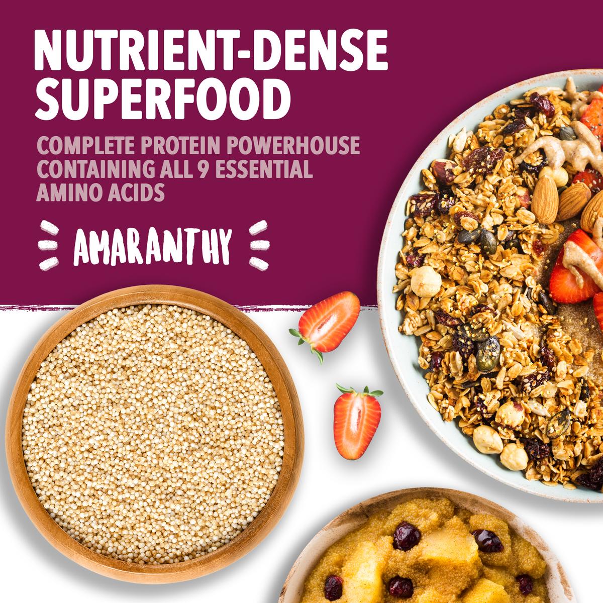 Amaranth Grain - 4 pack – Amaranthy